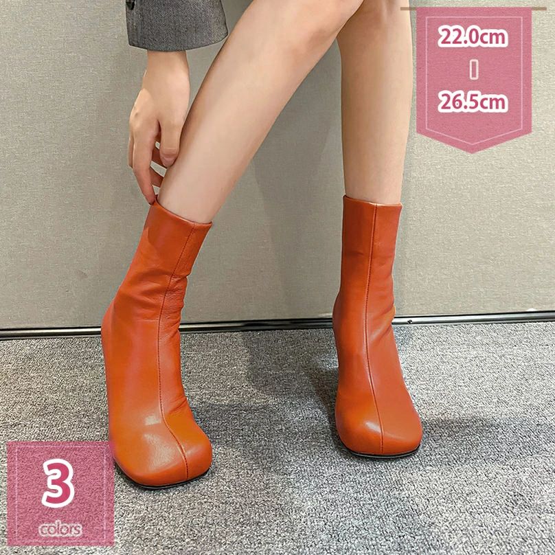 表地：羊革メイン素材：ゴム、レザー華奢なヒールが女性らしさをUP◎高めのヒールでセクシーな美脚に、脚を綺麗に見せてくれます。ストレッチ素材で足にフィット！ストレスのない快適な履き心地！シンプルデザインだから、どんなコーデにも合わせやすい、魅...