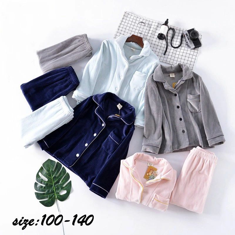 【商品コード】：y253939 【素材】：ポリエステル 【カラー】：ライトグリーン,グレー,ピンク,ネイビー 【サイズ】：（約） 100 着丈43 バスト72 肩幅28 袖丈34 ズボン丈57 ウエスト44 身長参考90-100cm 　 1...