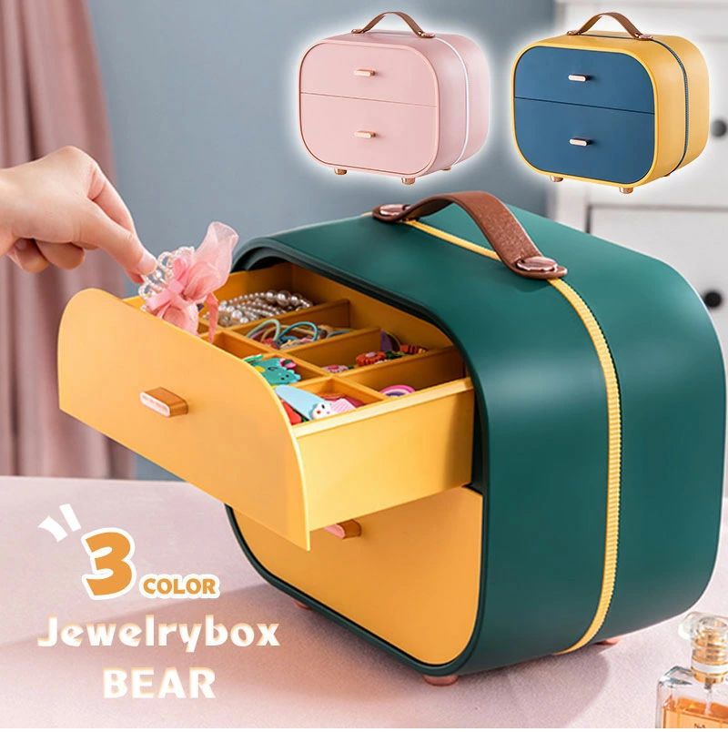 商品名：ジュエリーケース サイズ：約30*20*26cm 注意事項 ※汗・水・摩擦等により色が落ちる場合がありますので、単独で洗濯して下さい。 ※お使いのモニター設定や撮影時の照明、太陽光の環境により色が異なって見える場合がございます。 ※...