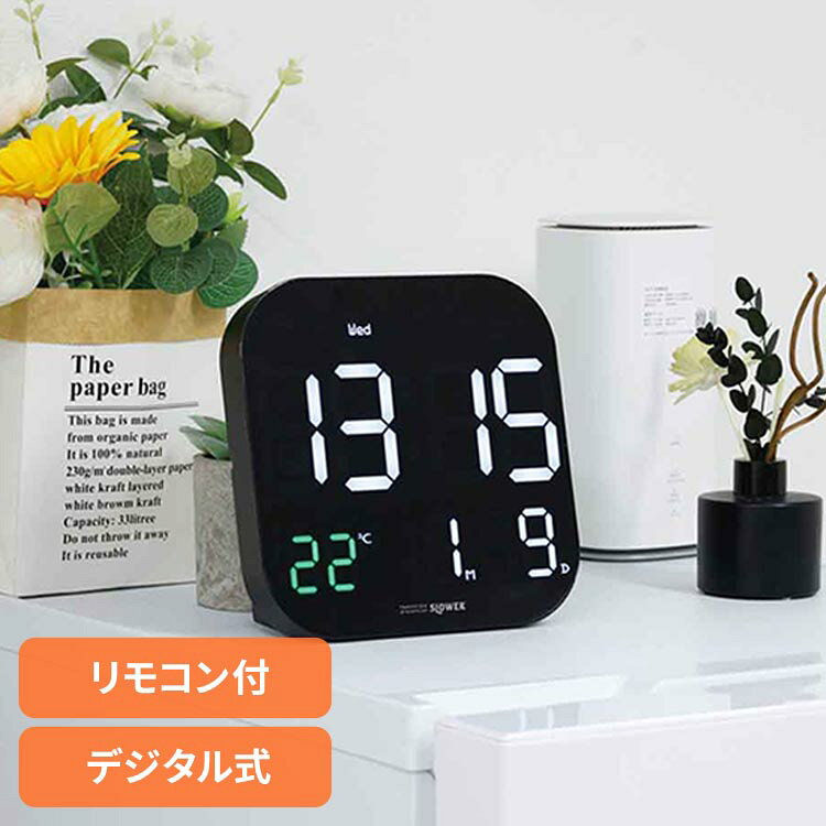 ■商品サイズ（cm）幅約18.5×奥行約2.8×高さ約18.5■商品重量約0.324kg■材質ABS、PET■表示内容月/日/時/分/曜日/室温（カラーチェンジ）■バックアップ単4電池×2本（別売）■消費電力0.8W〜2.3W■商品について...