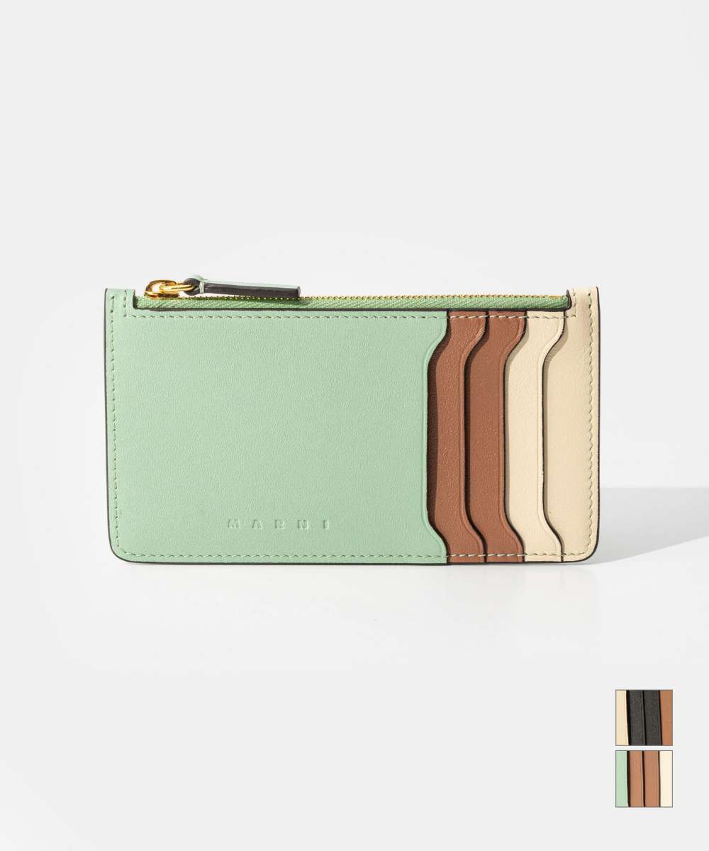 ITEM INFORMATIONマルニ MARNI ZIPPED CARD CASE ジップドカードケース PFMO0111U6 P6948 レディース カードケース1994年に大手メゾンの革部門も手掛けるCiwiFurs社のビジネスのひと...