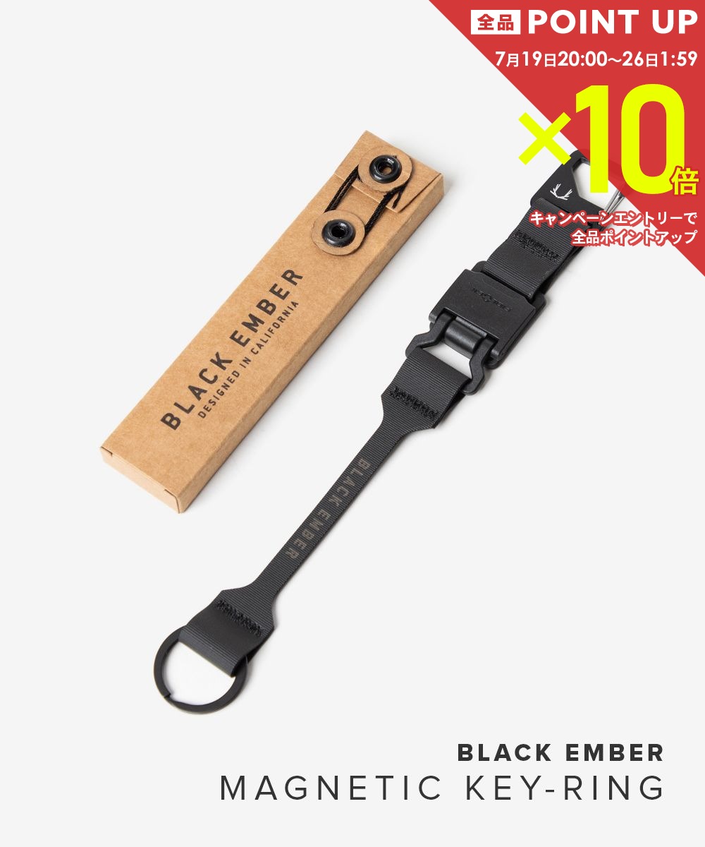 ITEM INFORMATIONブラックエンバー BLACK EMBER BOARDING KIT MINI 090003 メンズ キーリングカラーブラック / BLACK素材素材とハードウェア：・ゲート付きスプリングフック・FIDLOCK...