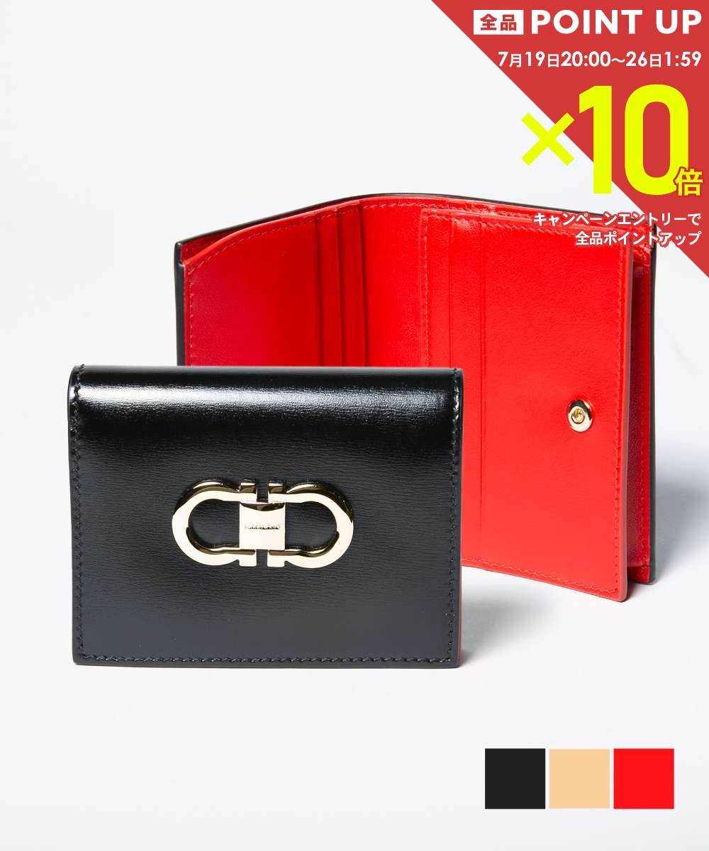 ITEM INFORMATIONサルヴァトーレ フェラガモ Salvatore Ferragamo 220627 770769 レディース 二つ折り財布イタリアのファッションデザイナーであるサルヴァトーレ・フェラガモが1972年にフィレンツ...