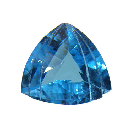 11.124カラットの大粒なブルートパーズのルース。個性的なカットが施され、澄んだブルーカラーが大変美しいです。11月の誕生石。一点物となりますのでお早めに！※ご覧のモニターにより、多少色が違って見える場合がありますのでご了承ください。程度...