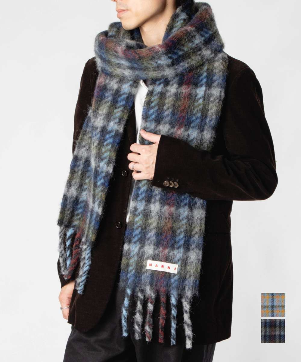 ITEM INFORMATIONマルニ MARNI SCZC0077Y0 UAW050 メンズ マフラー 商品内容1994年に大手メゾンの革部門も手掛けるCiwiFurs社のビジネスのひとつとして立ち上げられ、初めは毛皮と革製品のみのアイテ...