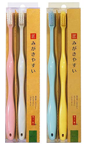歯ブラシ職人 ライフレンジ みがきやすい歯ブラシ 極(ふつう)4本セット 田辺重吉考案ブランド: 歯ブラシ職人メーカー: ライフレンジ型番: AMH-01JAN: 4560292162009