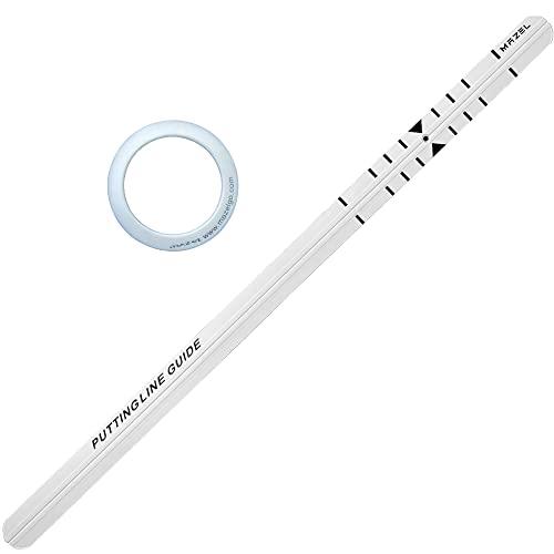 ◆商品名：MAZEL(マゼル) ゴルフ パター練習器具 パターレール パッティングレール パタートレーナー パターカップを含む (パターレール+パターカップ)ゴルフパターカップ付き正しいパッティングストロークの練習に役立ちます、ショートパッ...