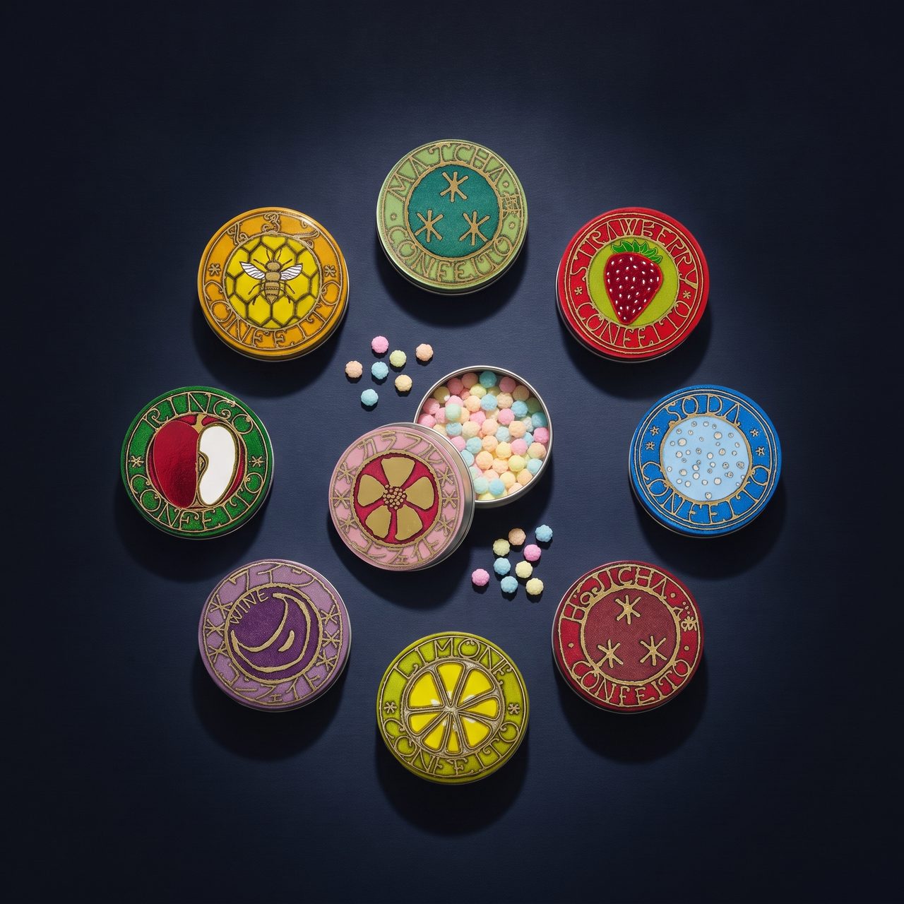 星果庵 ｜ 金平糖 赤穂の塩を芯に、後を引く甘さ。 赤穂の塩をきかせ、後味はさっぱり。甘さのなかにほのかな塩気がきいて、ひと粒、またひと粒と手がのびます。砂糖の甘さが得意でない方にも。星果庵で、いちばん人気の一缶です。 ◆味わい ほのかな塩...