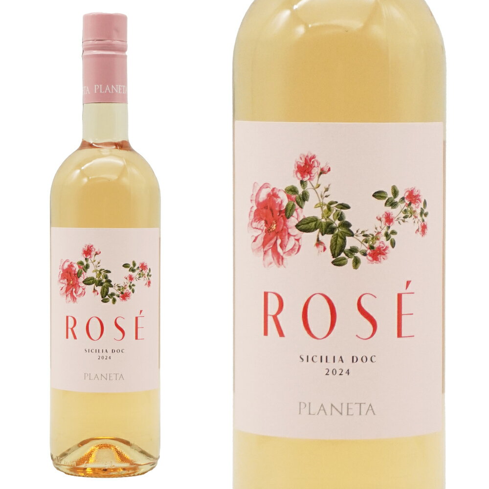 ■商品名プラネタ・ロゼ[2024]年・プラネタ家・正規代理店輸入品・DOCシチリア・750ml・辛口・ロゼワイン ■英名Planeta Rose 2024 Planeta DOC Sicilia Rosato ■商品説明高級イタリア辛口ロゼ...