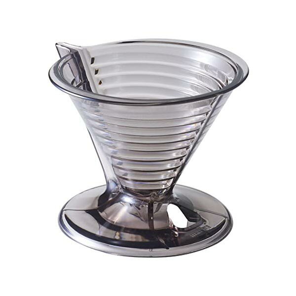 ●【1日のはじまりに、おいしいコーヒーを】だれでも簡単に美味しいコーヒーが入れられる工夫が詰まったドリッパー(2~4杯用)です。ペーパーフィルターを折らずにセットできます。ハンドドリップの競技会に審査・運営で10年以上携わっているコーヒーの...