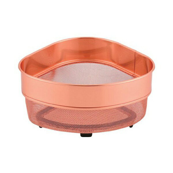 ●銅製なのでヌメリが付きにくく衛生的です。●ゴム脚付きで、シンクを傷つけにくいです。●ゴム足付きで、シンクを傷つけない●コンパクトなサイズで、捨てるものを少なくするのにちょうど良い●メッシュタイプの銅製三角コーナーで水切れが良い●抗菌性のあ...