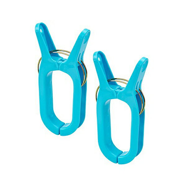 ●大型ピンチで、ベランダなど多用途に使用可能●2個付きで便利●洗濯物をベランダの手すりの上からガッチリはさんで固定●毛布やシーツ、タオルケットなどを挟んで安心して干せる●本体穴あきタイプで通気性が良く、乾きを邪魔しない●強力ダブルバネを採用...