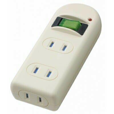 ヤザワ Y02FUBKS310WH 雷サージ・耐トラ付省エネタップ 3個口 白●コードを抜かずに電源をON/OFFできる、節電に便利なスイッチ付きです。●合計使用容量が1500Wを超えると内臓のブレーカーが作動し、電源が切れます。●プラグは...