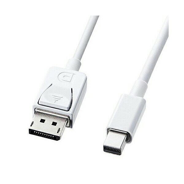 ミニDisplayPortとDisplayPortとを接続する変換ケーブルです。●ミニDisplayport（Thunderbolt)搭載のMacや、各社パソコンとDisplayPortを持つディスプレイを接続して使用することができます。●...
