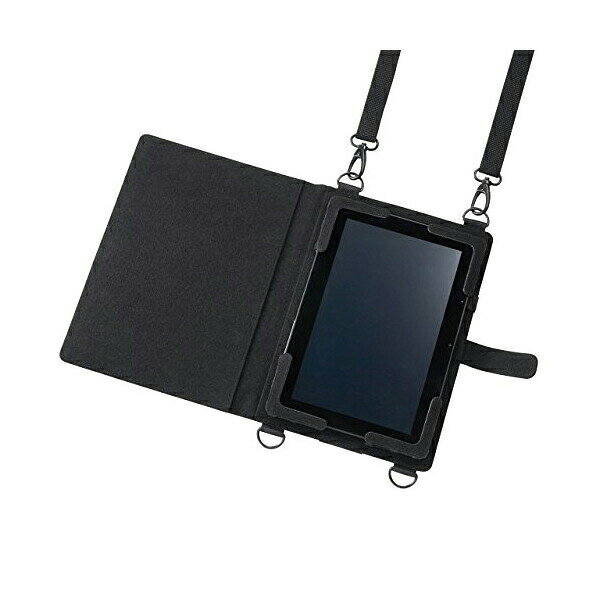 10.1インチまでのタブレットに対応し、四隅の伸縮ゴムで固定するショルダーベルト付きケースです。【特徴】●四隅の伸縮ゴムで様々なサイズのタブレットに対応できる●縦横どちらでもタブレットを操作できる●ペンホルダーが付いている●首の負担を軽減す...
