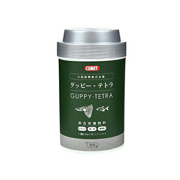 ▼まとめ買いがおすすめ！ 3個セット（お得） 6個セット（必見） ●本体サイズ (幅X奥行X高さ) :7×7×12cm●本体重量:0.09kg・ブランド：コメット●口の小さな小型熱帯魚が食べやすい極小フレーク。野菜フレークを強化したバランス...