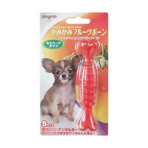 ▼まとめ買いがおすすめ！ 6個セット（限定） 24個セット（お得） ●本体重量 :40g●原産国:台湾・ブランド：スーパーキャット (Super Cat)●わんちゃんが喜ぶフルーツフレーバー。ナイロン素材で壊れにくく満足感のある噛み心地。・...