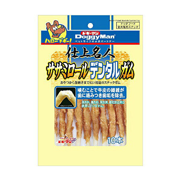▼まとめ買いがおすすめ！ 3個セット（爆安） 6個セット（格安） 18個セット（格安） デンタル効果の高い牛皮ガムに鶏ササミを巻いたガムスナック。【セット内容】●犬用スナック × 3個●1個あたり：10本【特徴】●芯棒は食べきりやすい特殊構...