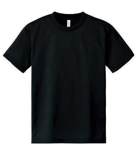 速乾性に優れたメッシュ素材の半袖Tシャツ。【特徴】●ポリエステル100%のメッシュ素材採用●軽量で涼しい着心地【仕様】材質メッシュ (4.4oz) ポリエステル100%サイズMカラーブラック重量150g/m2【使用場所】●スポーツ　●ダンス...