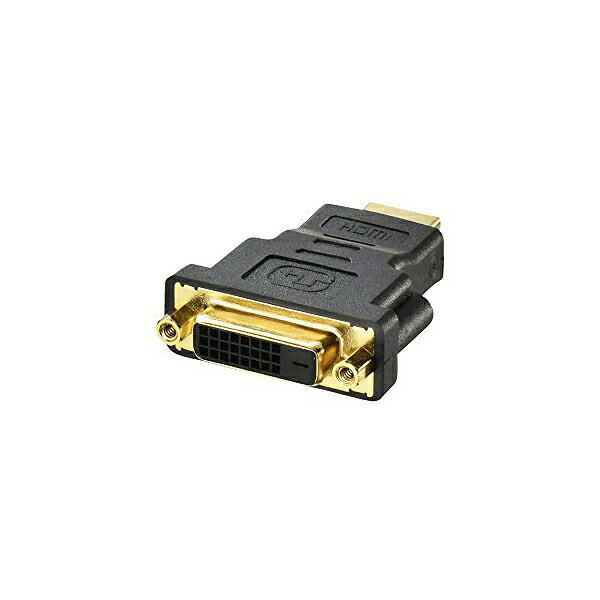 DVI端子対応機器とHDMI端子機器間をハイスピードデータ転送できるHDMI-DVI変換アダプターです。【特徴】●コネクタ端子に金メッキプラグを採用し接触抵抗が少なく経年劣化に強い●RoHS指令の基準値に準拠した電気・電子機器【仕様】入数1...