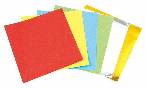 ●商品サイズ（単位mm):150×150mm●重量（g）:158g●材質:紙●包装サイズ:155x155x11mmばらけにくいブックタイプのおりがみ！どこからでもきれいに一枚づつはがせる！金銀入！全27色
