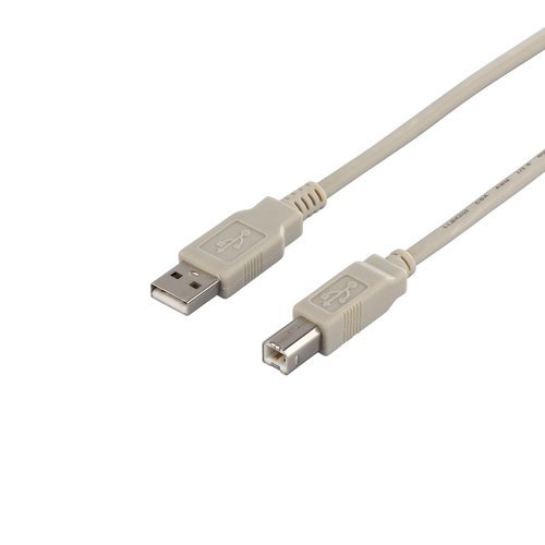 パソコンとプリンターをつなぐUSB2.0対応のUSBケーブル（A to B）。【特徴】●480Mbpsの高速伝送に対応●RoHS指令に準拠【仕様】対応機種USB(Aタイプ)を持つパソコン及びプリンター、ハードディスクなどカラーアイボリーケー...