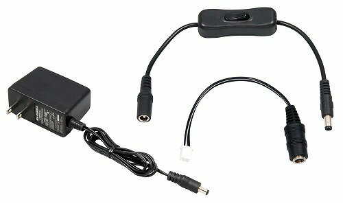 ●商品サイズ（単位mm):studuino用電源ケーブル：ケーブル約150mm、DCφ2.1中間スイッチケーブル：ケーブル約290mm、ACアダプター5V4A：ケーブル約1000mm●セット内容:スタディーノ用電源ケーブル×1、DC2.1φ...