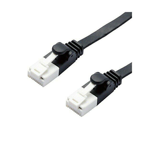 ツメ折れ防止プロテクタと新素材コネクタのダブル構造を採用したフラットタイプのCat6A準拠LANケーブル。【特徴】●ツメ折れ防止プロテクタを採用●新素材コネクタにより屈曲耐久性が高い●フラットケーブルで取り回しがしやすい●10GBASE-T...