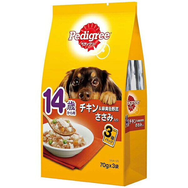 ▼まとめ買いがおすすめ！ 3個セット（特売） 6個セット（格安） 10個セット（お得） ●愛犬の成長に合わせて健康をサポート！●14歳頃からの愛犬に必要な栄養がバランス良くとれる総合栄養食です。愛犬の大好きなチキンに、ビタミン豊富な緑黄色野...