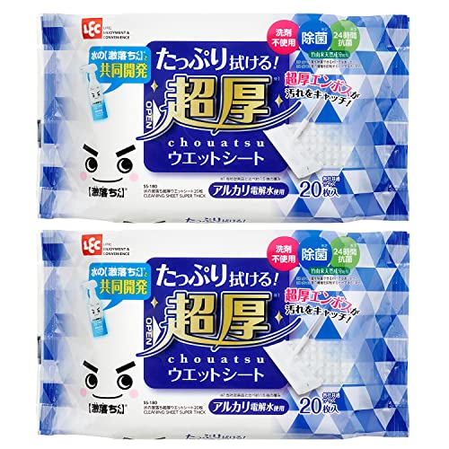 ▼まとめ買いがおすすめ！ 2個セット（限定） 3個セット（人気） 5個セット（限定） 10個セット（お得） ●「水の激落ちくん」との共同開発! 独自の方法で水を電気分解して得られるアルカリ電解水を使用したフローリング用ウェットシート。●水拭...
