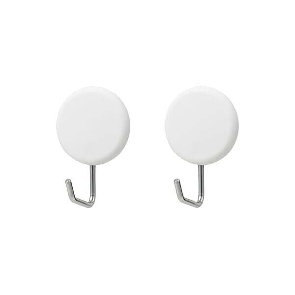 ▼まとめ買いがおすすめ！ 2個セット（格安） 5個セット（特売） 10個セット（お得） 【●取り付けられる所】●冷蔵庫・洗濯機などの金属塗装面、スチール製品(レンジ台・キャビネット・机・パーテーションなど)※あらかじめ磁石が付くことを確認し...