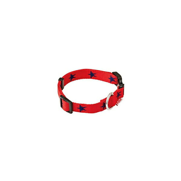 ワンタッチバックルを採用した毎日のお散歩に使えるアメカジテイストの犬用首輪です。【特徴】●ワンタッチバックルで毎回の調節が不要●首周り30〜45cmの調節が可能【仕様】材質ポリエステルサイズ首周り30〜45cm、テープ幅20mm対象動物中型...