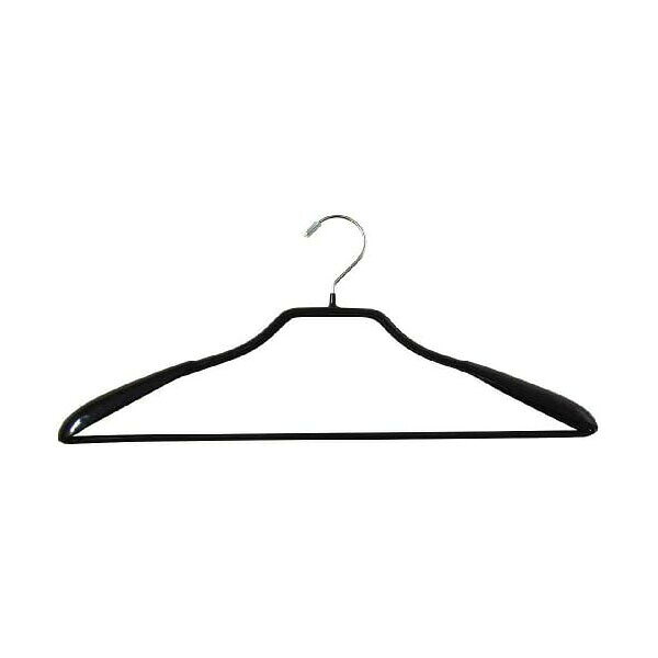 ▼まとめ買いがおすすめ！ 2個セット（激安） 5個セット（必見） 特殊ラバー加工により衣類がすべり落ちにくい、肩幅42cmのジャケット用ハンガー。【特徴】●特殊ラバー加工によりジャケットやコートがすべり落ちにくい●肩に厚みがあるためジャケッ...