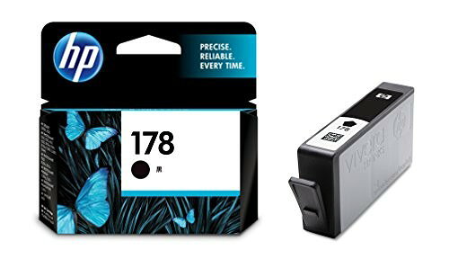 HP178型番の純正黒色インクカートリッジで、A4判換算で約250枚の印字が可能です。【特徴】●Photosmart、Deskjet、Officejetなど複数機種に対応【仕様】サイズ幅10mm×奥行2.5mm×高さ11mm入数1個対応機種...