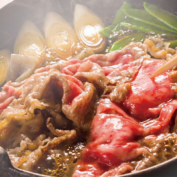 自然豊かな三重県で一頭一頭丁寧に育まれた肉の芸術品「松阪牛」。その肉質は、温かみのある色彩、甘く、柔らかく、風味豊かな味わいが口の中いっぱいに広がります。 内容：松阪牛ももバラすき焼き用約400g(A-4等級以上) 賞味期限：製造日より冷凍...