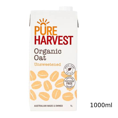 ■商品名：ピュアハーベスト・有機オーツミルク ■内容量：1000ml ■原材料：有機オーツ麦, 有機ひまわり油, 海藻カルシウム, 食塩 ■開封前賞味期限：製造日より1年 ■原産国：オーストラリア 時期によって変更することがございます。ご了...