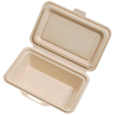 ●パルプモールド容器 ●規格：178X118X44mm【材質】紙／CPP（内） 【容量】ご飯　約250G　【販売形態】折蓋型【形状】差込蓋 ●数量：1袋（50枚入り） ●レンジ対応 ●耐水・耐油性 ●色：ナチュラル ●柄：柄無 ●メーカー：...