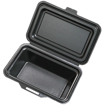 ●パルプモールド容器 ●規格：178X118X44mm【材質】紙／CPP（内） 【容量】ご飯　約250G　【販売形態】折蓋型【形状】差込蓋 ●数量：1袋（50枚入り） ●レンジ対応 ●耐水・耐油性 ●色：ブラック ●柄：柄無 ●メーカー：（...