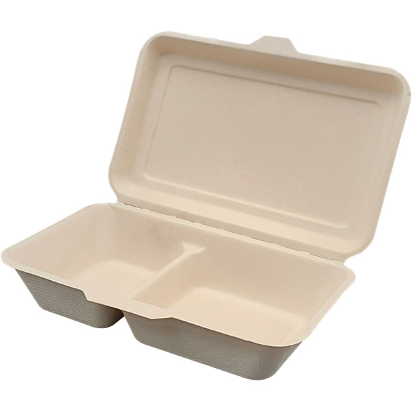 【規格内容】幅240×奥行155×本体の高さ45（蓋の高さ20）mm【耐冷耐熱温度】－20～100℃【材質】ムギ50％、タケ50％／PLA【補足1】差込蓋、レンジOK、耐油・耐水加工、環境配慮商品【商品特徴】100％植物由来のエコ容器。ムギ...