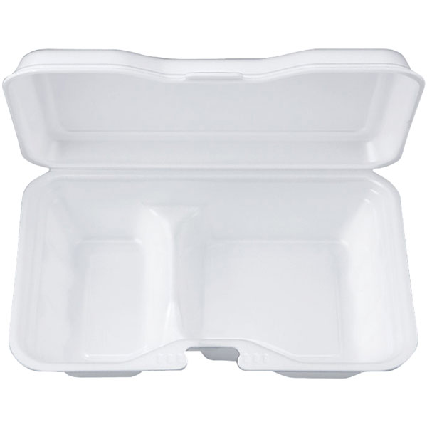 【規格内容】幅234×奥行156×高さ46mm【容量】ご飯約100g／ご飯約200g【耐冷耐熱温度】85℃【販売形態】折蓋型【形状】差込蓋【材質】PSP【補足2】使い捨て【色】白【柄】柄無 ●数量：1袋（50枚入り） ●メーカー：シービー化...