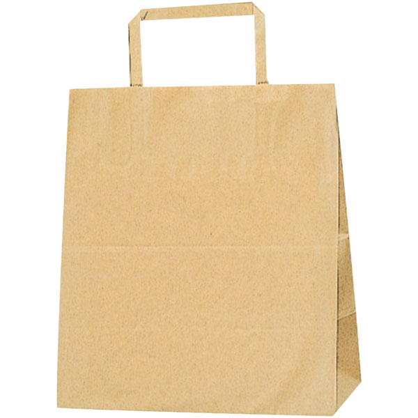 【規格内容】幅220×マチ130×高さ255mm【厚み】80G／m平方メートル【材質】未晒クラフト紙80G／m平方メートル, 平紐【色】茶【柄】柄無 ●数量：1袋（50枚） ●メーカー：HEIKO 送料：880円／一律 ⇒複数ご購入の場合は...