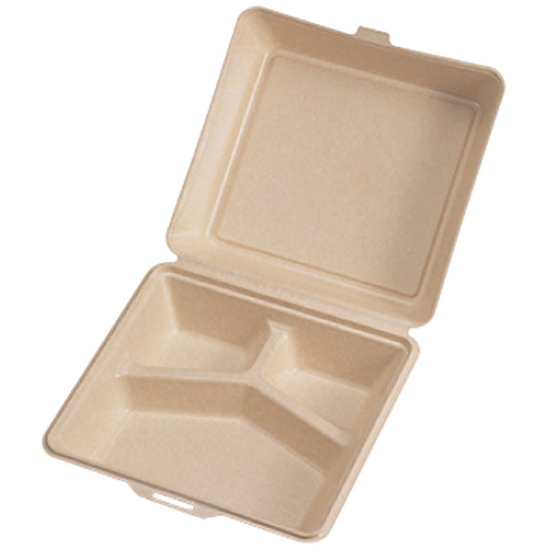 【規格内容】幅246×奥行233×本体の高さ49（蓋の高さ46）mm【材質】紙／CPP（内）【補足1】ご飯約600G【補足2】蓋／差込蓋、レンジOK、耐油・耐水加工【商品特徴】環境に配慮したパルプ（紙）モールド（成型）の紙容器です。表面は紙...