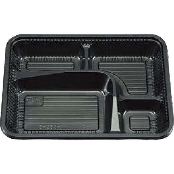 【規格内容】本体：幅230×奥行170×高さ33mm【容量】ご飯約250g【販売形態】本体のみ【色】黒【柄】柄無【耐冷耐熱温度】100℃【材質】BS黒：BS蘭：HIPS【補足1】レンジOK／蓋：幅232×奥行172×高さ6mm【販売形態】蓋...