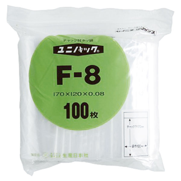 【規格内容】チャック下170×袋幅120mm【厚み】0．08mm【材質】LDPE【補足1】国内生産品【補足2】使い捨て【色】透明【柄】柄無 【数量】100枚入り／1袋 ●送料：880円（一律） ※会社名（屋号）がございましたら、送付先宛名に...