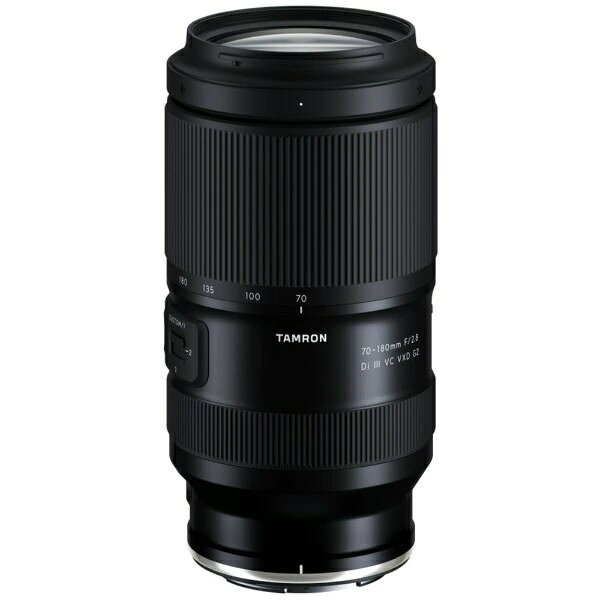 　 マウント Nikon Zマウント フォーカス AF/MF レンズ構成 15群20枚 焦点距離 70-180mm 絞り羽根数 9枚 (円形絞り) 最短撮影距離 0.3m (WIDE) / 0.85m (TELE) フィルター径 67mm ...