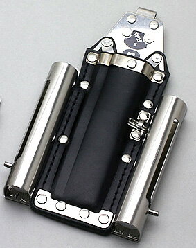 収納可能装備 ハッカー・チョークX2 【MIKI】 【SPH1-M5-B】MIKIハッカーケース【三貴】 【寅壱・関東鳶・鉄筋職人向け工具】 注意：ベルトストラップは別売りです。 ストラップが無いと装着できません。 SPH対応ベルトストラッ...