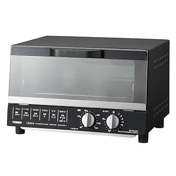 【中古】ツインバード オーブントースター 4枚焼き 1200W 温度調整機能 15分タイマー 広々庫内 天板付 ミラーガラス ブラック TS-4185B【メーカー名】【メーカー型番】【ブランド名】TWINBIRD(ツインバード) オーブント...