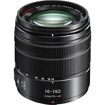 【中古】パナソニック(Panasonic) 高倍率ズームレンズ マイクロフォーサーズ用 ルミックス G VARIO/14-140mm/F3.5-5.6IIASPH./POWER O.I.S. ブラック H-FSA14140【メーカー名】【メ...
