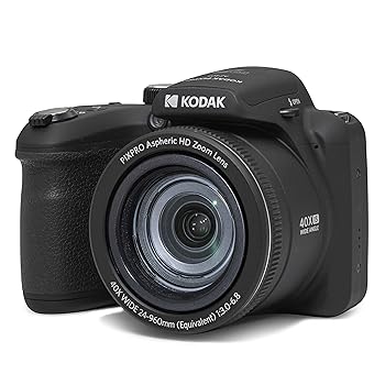 【中古】KODAK PIXPRO AZ405-BK 20MP Digital Camera 40X Optical Zoom 24mm Wide Angle Lens Optical Image Stabilization 1080P Fu...
