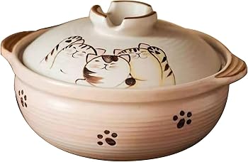 【中古】セラミックキャセロール、 Casserole Banko Earthenware Clay Pot for ShabuCeramic Hot for(2 Litres)【メーカー名】【メーカー型番】【ブランド名】gfSDAasa ス...